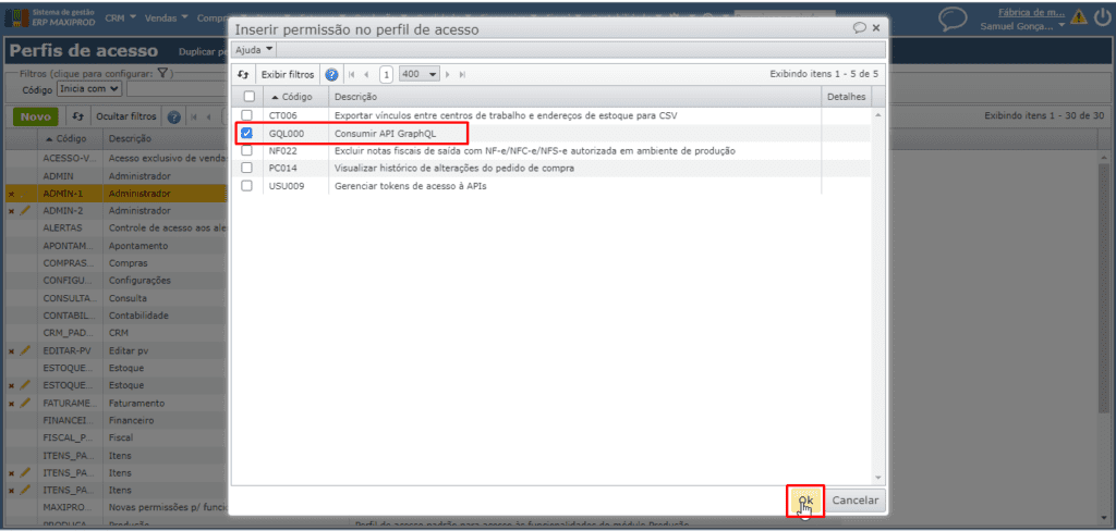 API GraphQL - Maxiprod