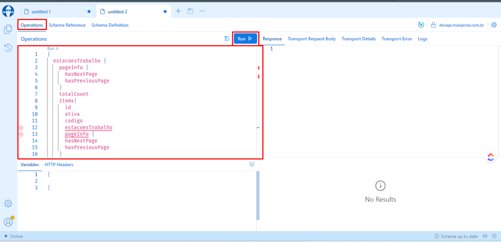API GraphQL - Maxiprod
