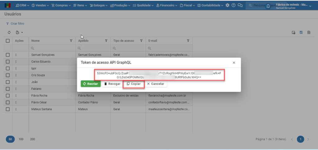 API GraphQL - Maxiprod