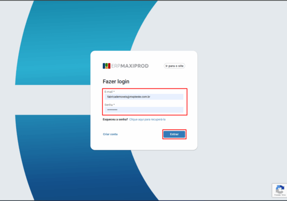 Login no ERP MAXIPROD: como funciona? - Maxiprod